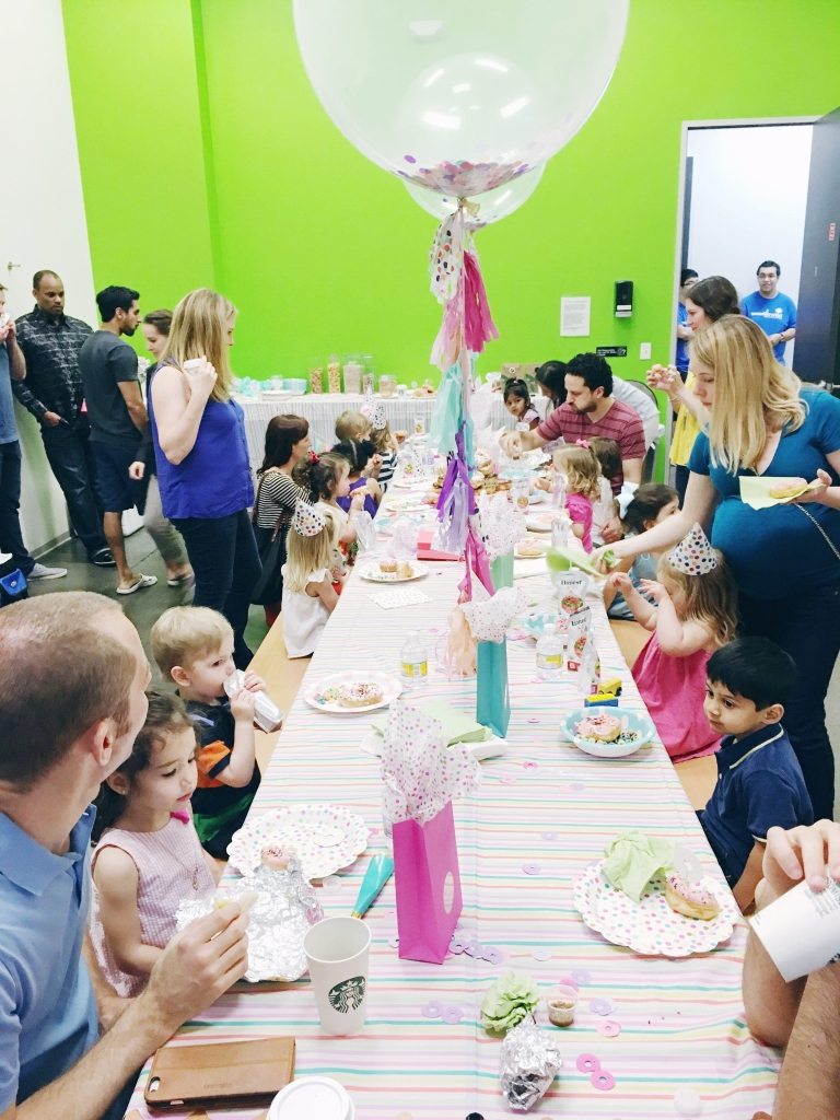 Harper's THIRD Birthday Party- Donuts & Breakfast Theme! - Veronika's ...