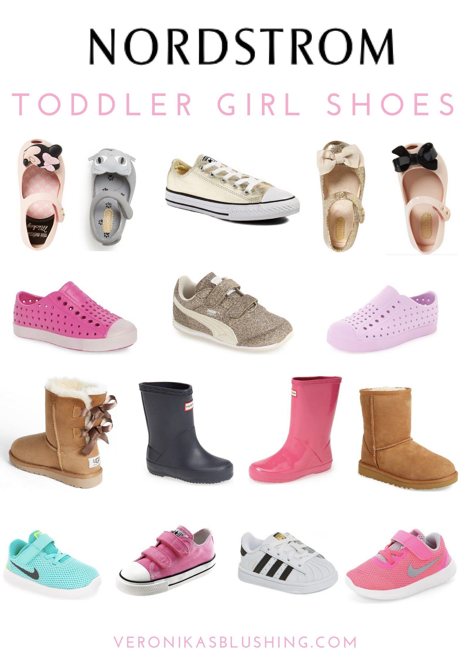 Favorite Toddler Girl Shoes - Veronika's Blushing