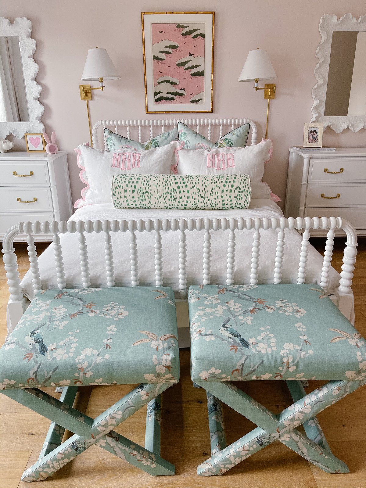 How to Style X-Benches in Your Home - Veronika's Blushing